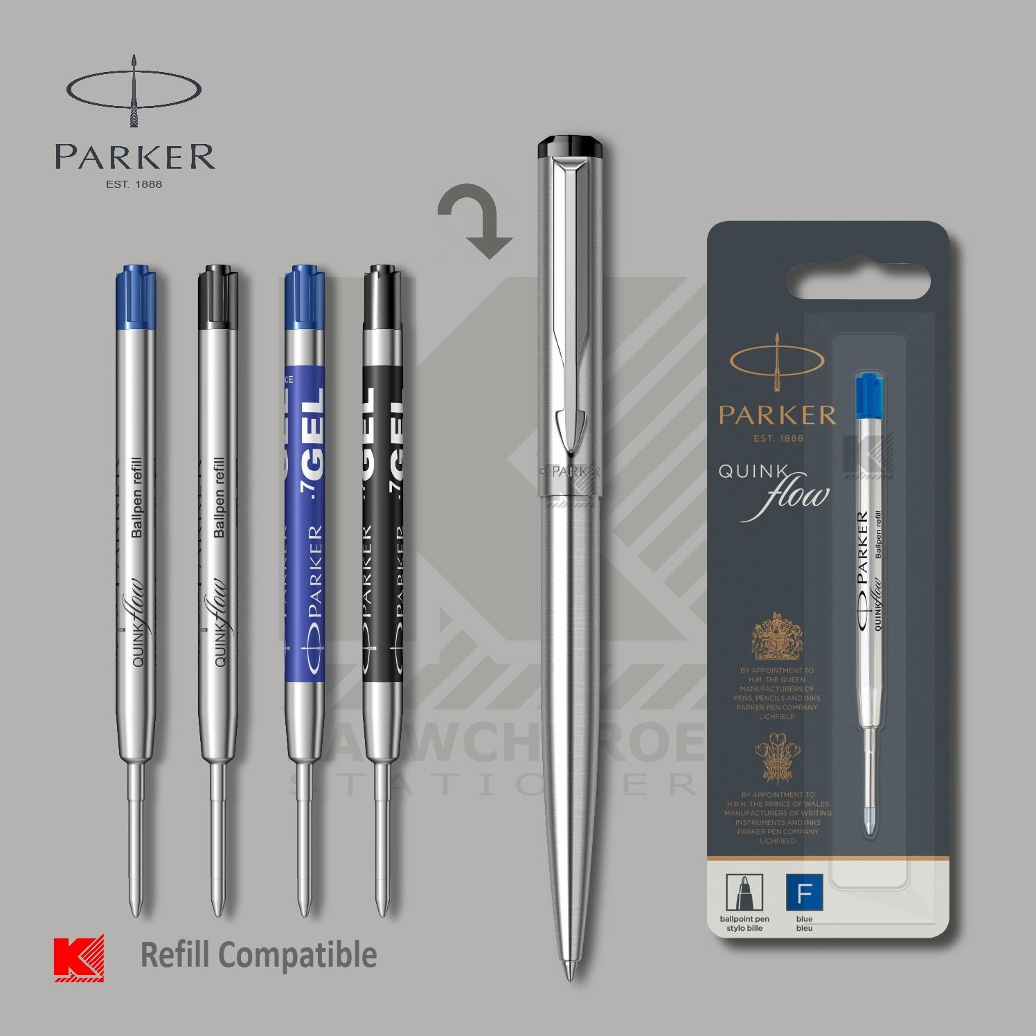 ปากกาลูกลื่น Parker Vector Standard Stainless Steel CT - Kaewcharoen ...