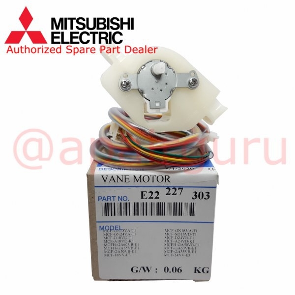 MITSUBISHI รหัส E22227303 VANE MOTOR - MP20Z มอเตอร์สวิง แอร์มิตซูบิชิ ...