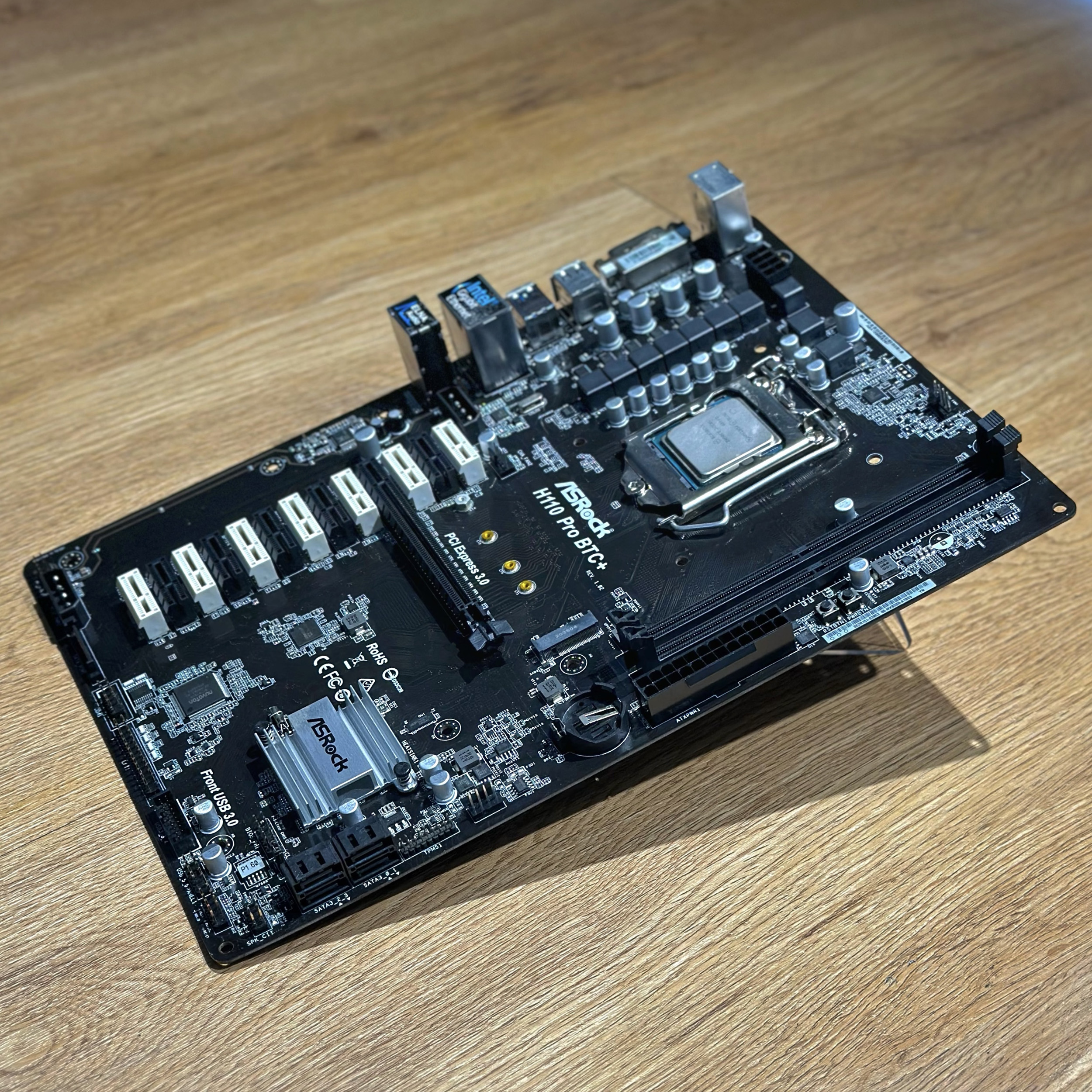 ชุด Asrock H110 Pro BTC 13GPU ETH BTC Miner CPU G4400 - KINGCOM - ThaiPick