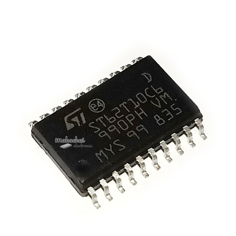 ST62T10C6 SOP-20 8-BIT OTP/EPROM MCUs WITH A/D CONVERTER, OSCILLATOR SAFEGUARD, SAFE RESET AND ...
