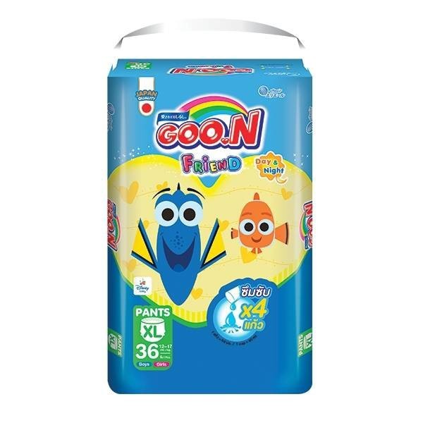Goon Friend กูนน์ เฟรนด์ ผ้าอ้อมเด็กแบบกางเกง มีสองแบบให้เลือก ห่อน้ำ ...