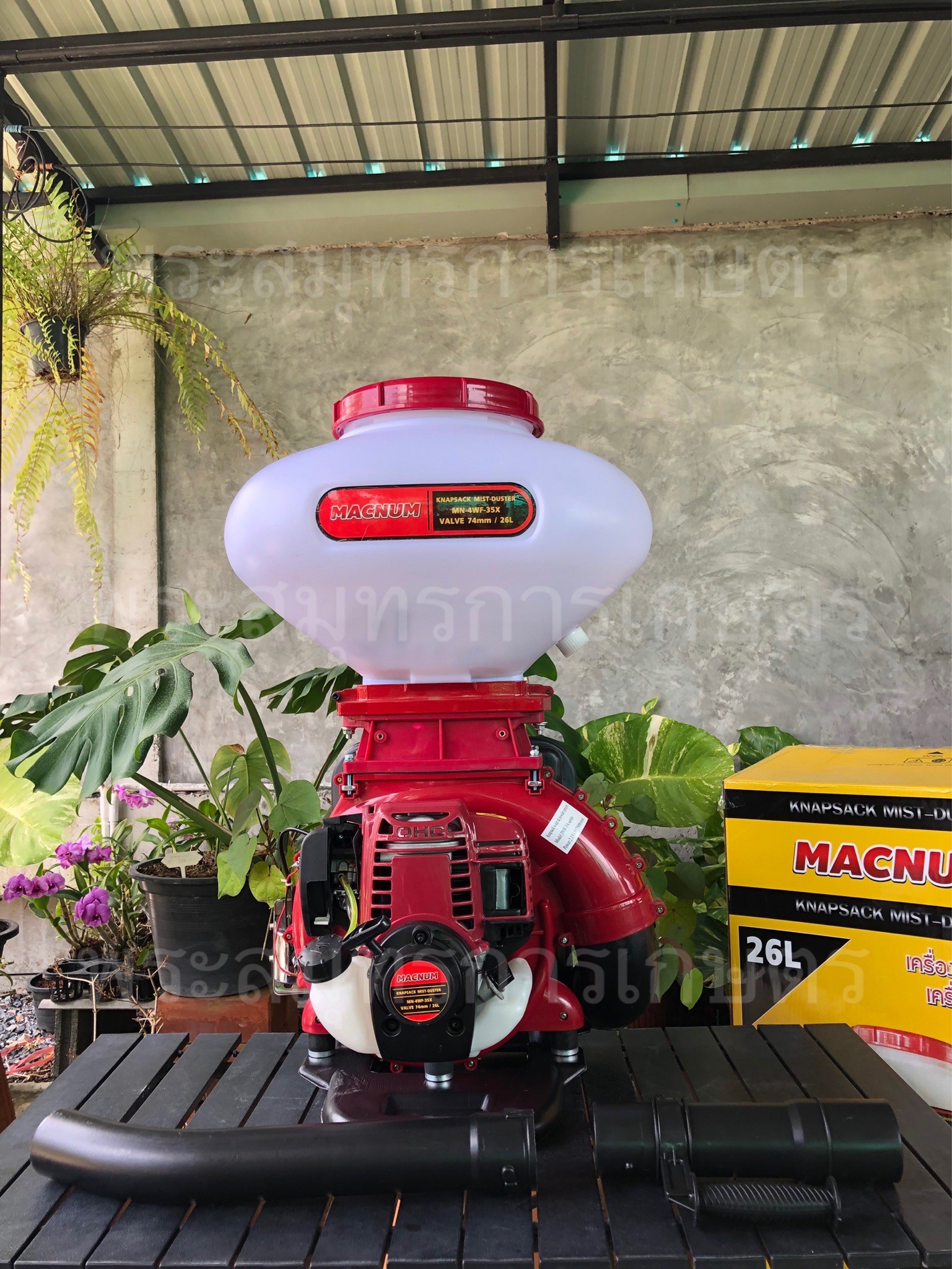 Eurox EU35CC เครื่องตัดหญ้าสะพายบ่า เครื่องยนต์4จังหวะ น้ำหนักเบา ...