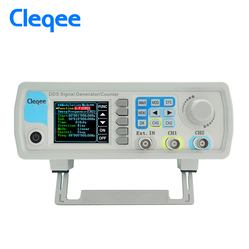 JDS6600-60M ฟังก์ชั่นเจนเนอเรเตอร์ 60MHz Cleqee JDS6600-60M 60MHZ ...