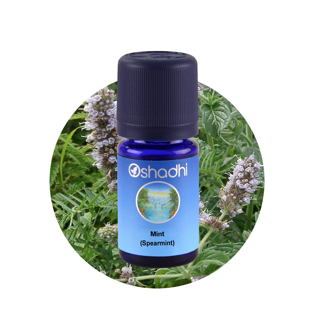 Oshadhi Mint (Spearmint) Essential Oil น้ำมันหอมระเหย (10 ml) - ORGANIC ...