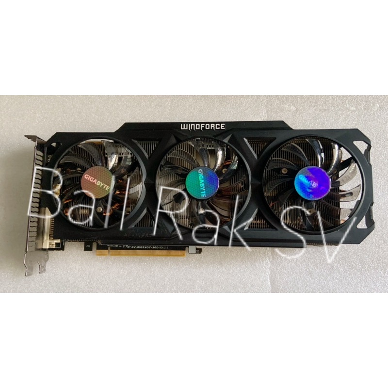 การ์ดจอ GIGABYTE R9 280X WindForce 3x 384Bit GDDR5 3Gb.PCIe 3.0 ...