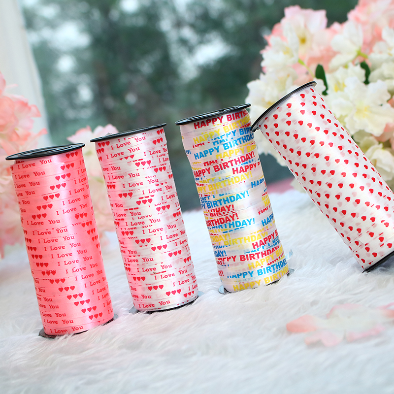250 meter Ribbon Wedding Decoration Ribbon Balloon Ribbons for Parties ...