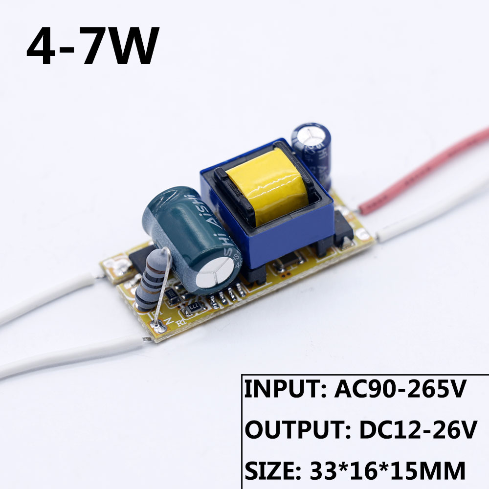 LED Driver 300mA 8-12W 1-3W 5W 4-7W 12W 18-25W 25-36W LED Power Supply ...