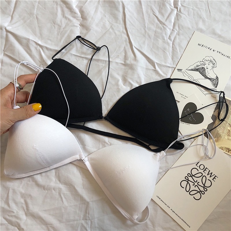 สินค้าพร้อมส่งจากไทย💥Angle Bra 💥 (Bra99) NEW ⭐บราสายเดี่ยว ทรงบิกินี่ ...