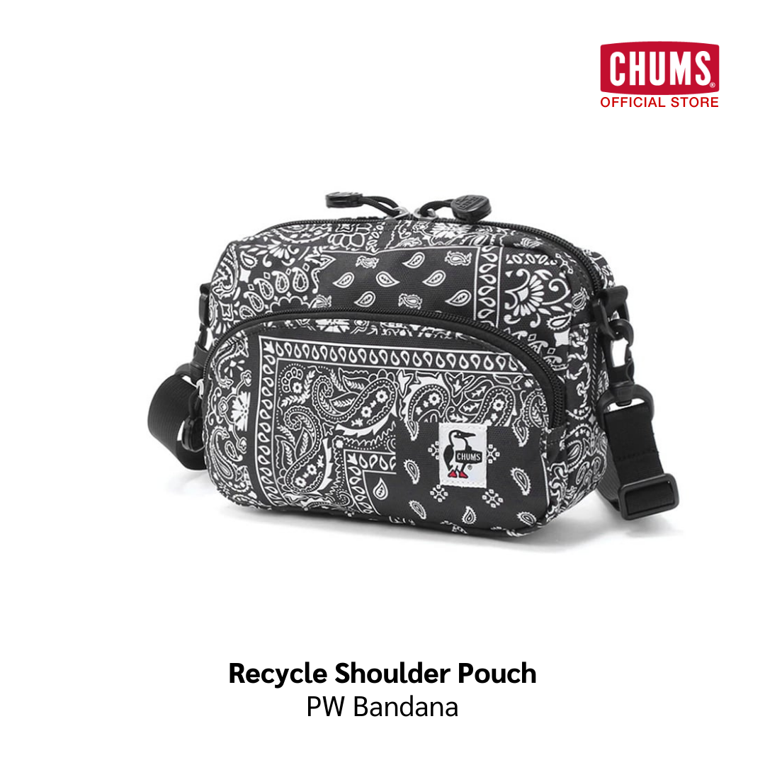 CHUMS Recycle Shoulder Pouch / กระเป๋าสะพายข้าง crossbody shoulder bag ...