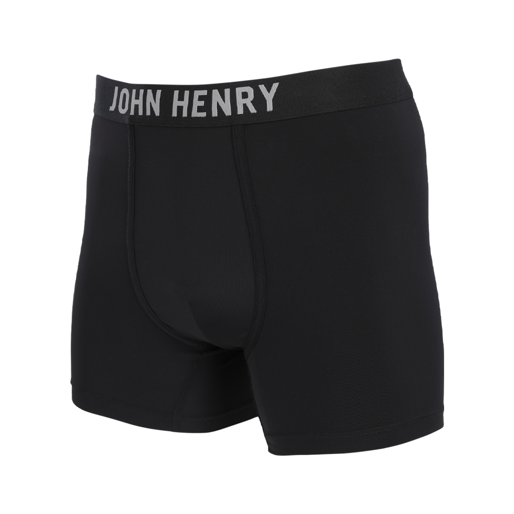JOHN HENRY UNDERWEAR BlackWhite Mens Boxer Brief Model JU JU3N001 Black ...