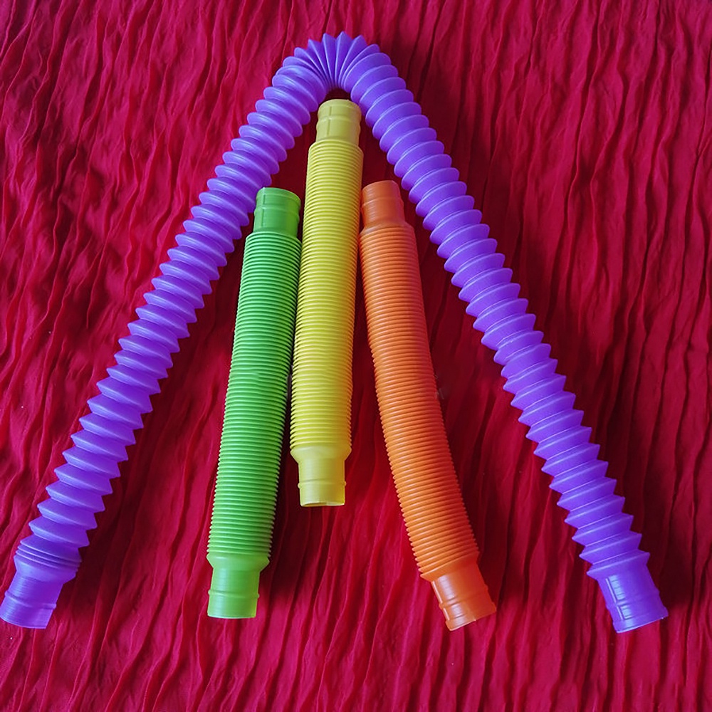 Moucterของเล่นเด็ก Diy Pop Tube กระดิ่ง แบบยืดไสลด์เสริมการศึกษาเด็ก ...