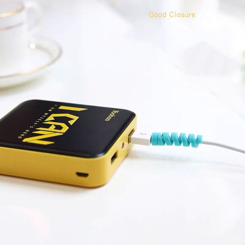 2 Sets Charging Cable Protector Case Soft Silicone Data Line Cord ...