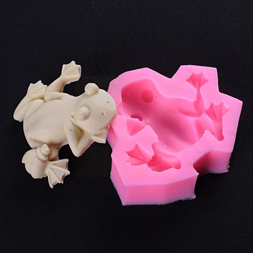 Frog DIY Silicone Mold Chocolate Fondant Cake Mold Baking Cake Tools ...