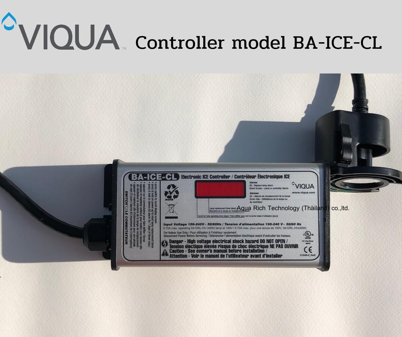 BA-ICE-CL Controller สำหรับเครื่อง UV VIQUA รุ่น VH150, VH200, VH410 ...