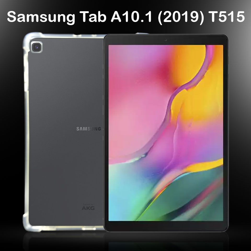 เคสซิลิโคน แบบนิ่ม สีใส / สีดำ ซัมซุง กาแล็คซี่ แท็ป เอ (2019) 10.1 ที ...