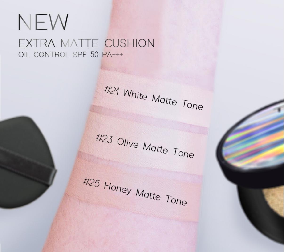 Ter Extra Matte Cushion Oil Control SPF 50 PA+++ 12ml. รุ่นใหม่ล่าสุด - PBCOSMOSHOP - ThaiPick