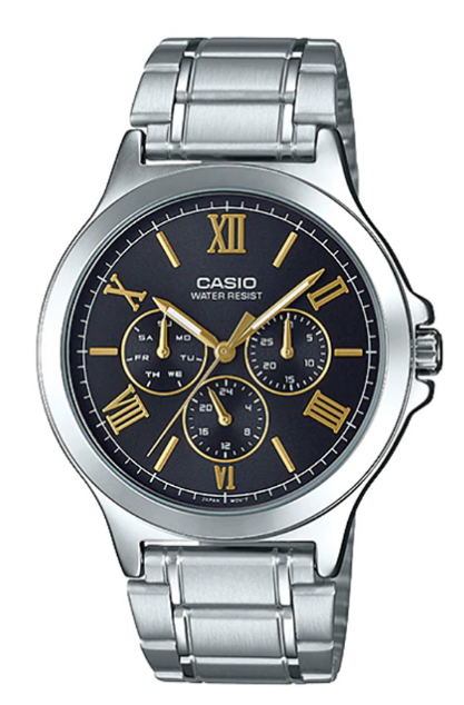 Casio Standard นาฬิกาข้อมือผู้ชาย สายสแตนเลส รุ่น MTP-V300,MTP-V300D ...