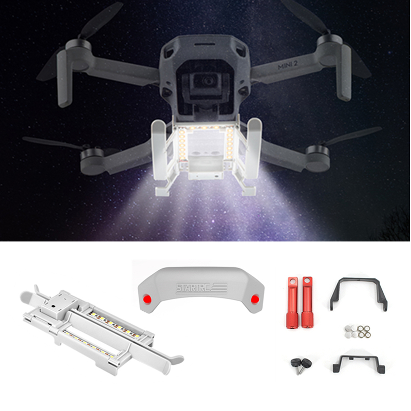 For DJI Mini 2 Mavic mini Mini SE LED Landing Gear Folding Night Light ...
