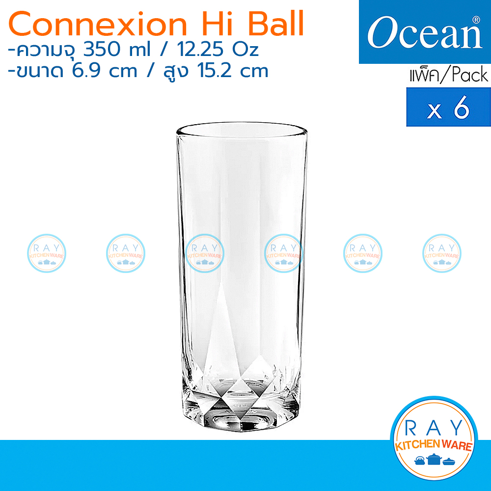 OCEAN - NEW YORK HI BALL 320 ML. (Pack of 6) - Ocean Glass - ThaiPick