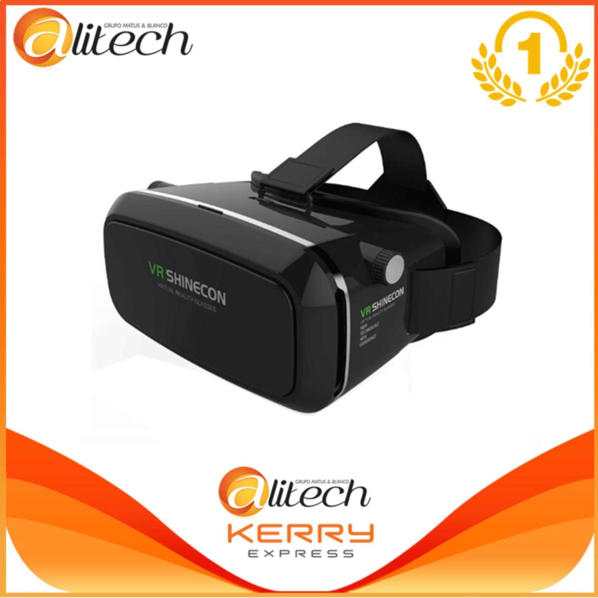 VR SHINECON Virtual Reality Mobile Phone 3D Glasses 3D Movies Games ...