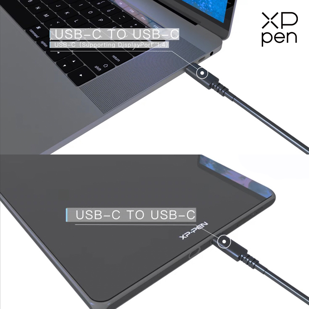 XPPen Full-featured USB-C cable สาย USB Type C to C สำหรับ Aritst (2nd ...