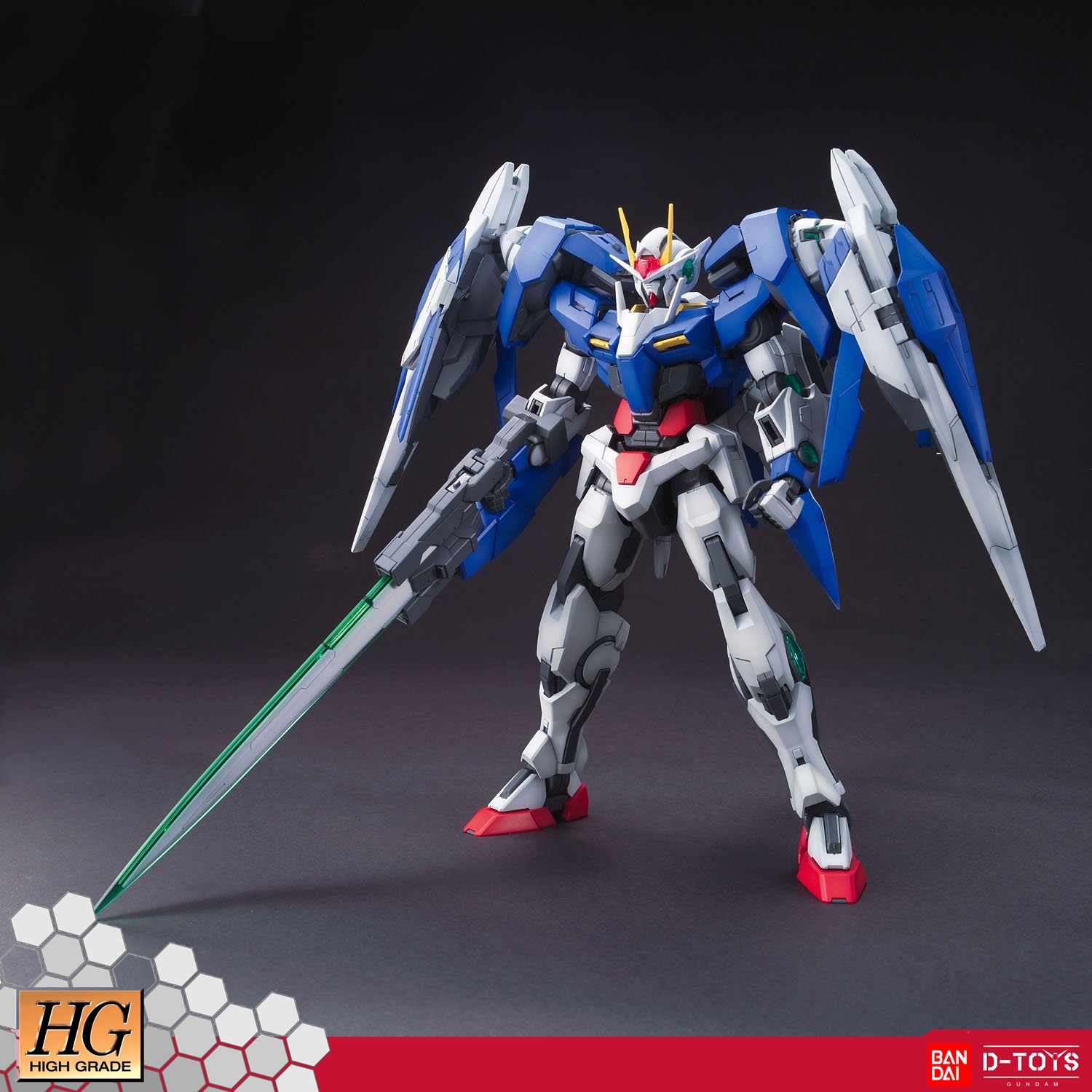 BANDAI HG 1/144 Scale OO RAISER+GN SWORD III by [D-TOYS GUNDAM] กันดั้ม ...