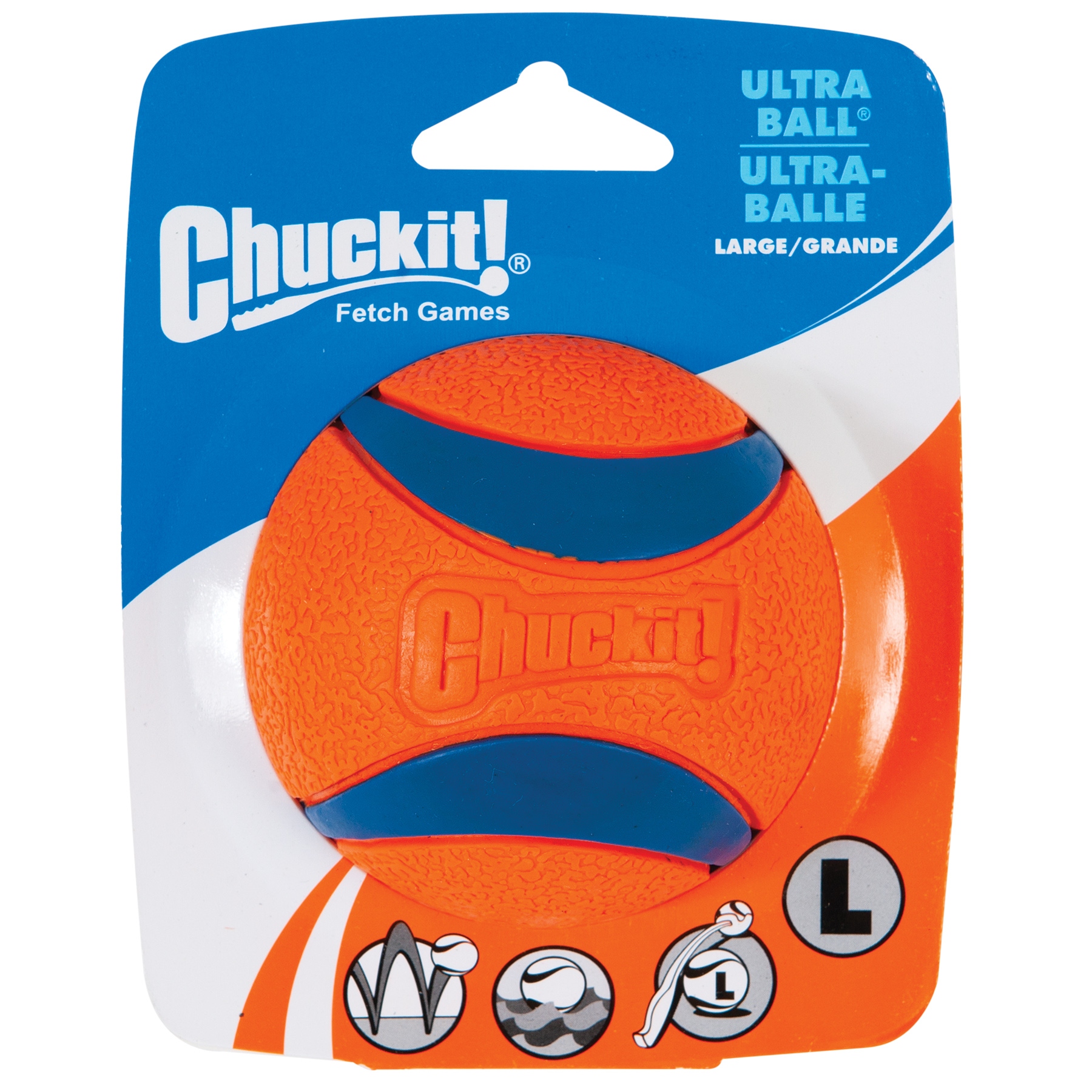 Pet Dog Toy Game Ball Ultra Rubber Ball Dogs Resistance Bite Large Dog ...