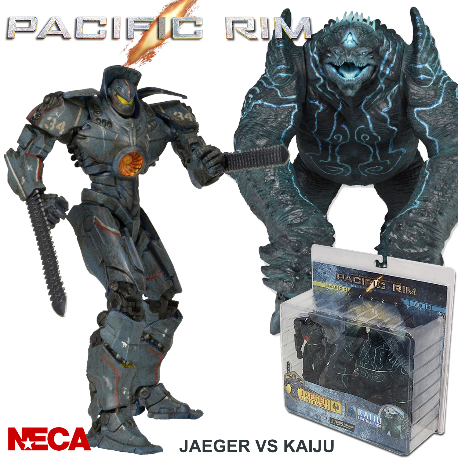 Figma ฟิกม่า งานแท้ 100% Figure Action NECA Pacific Rim แปซิฟิค ริม ...