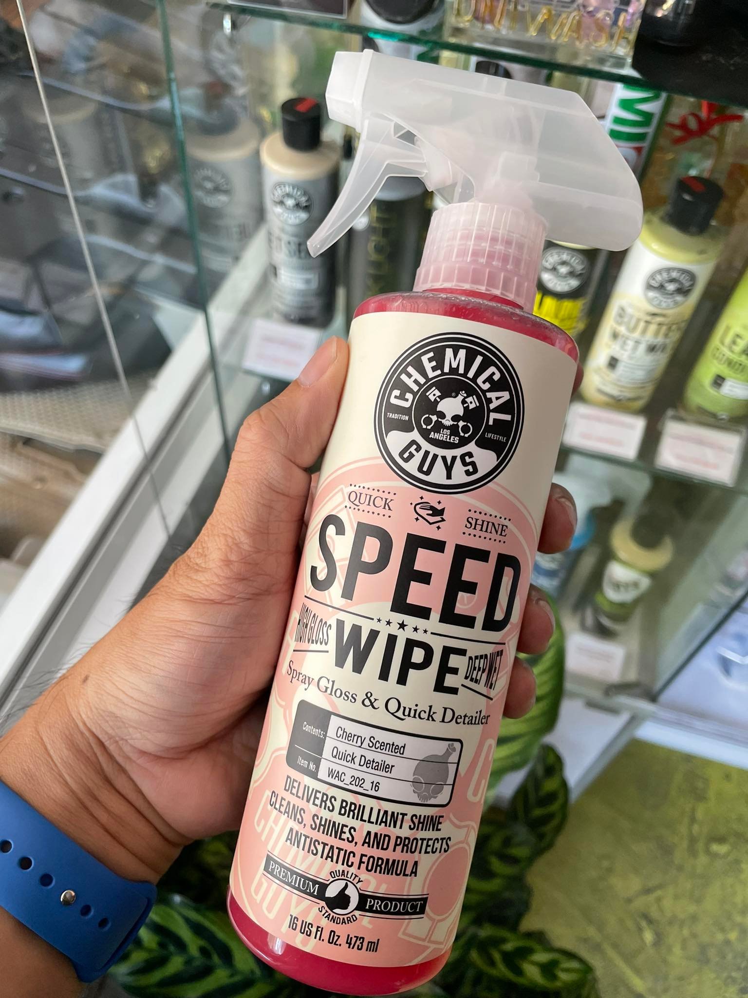 Speed Wipe Quick Detailer (16 oz) สเปรย์ทำความสะอาด เก็บรายละเอียด ของ ...