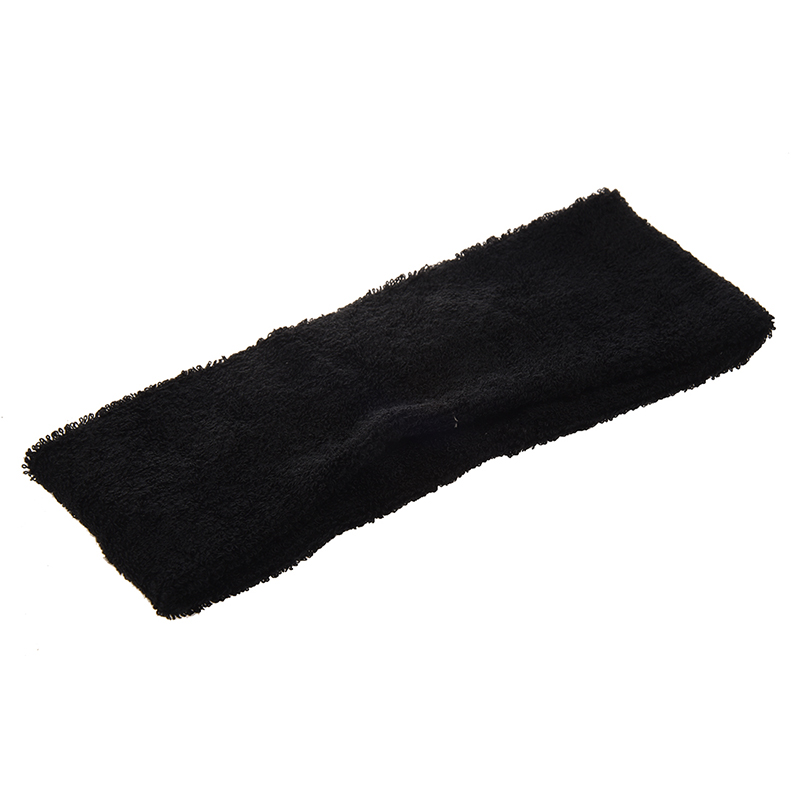 Adult Terrycloth Elastic Tennis Runner Head Band Sweatband Headband ...