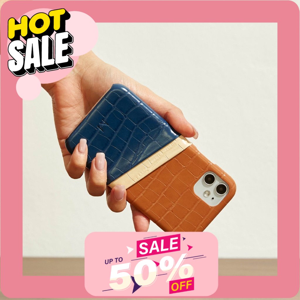 JUB MUSE 3Tone Card Holder Phone Case EARTH TONE (1111Pro11Pro Max ...