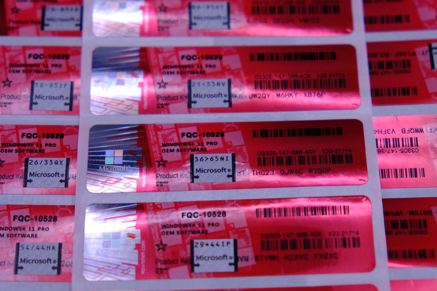 Windows 10Pro,11Pro-OEM Key พร้อม Sticker - VIP-InMar - ThaiPick