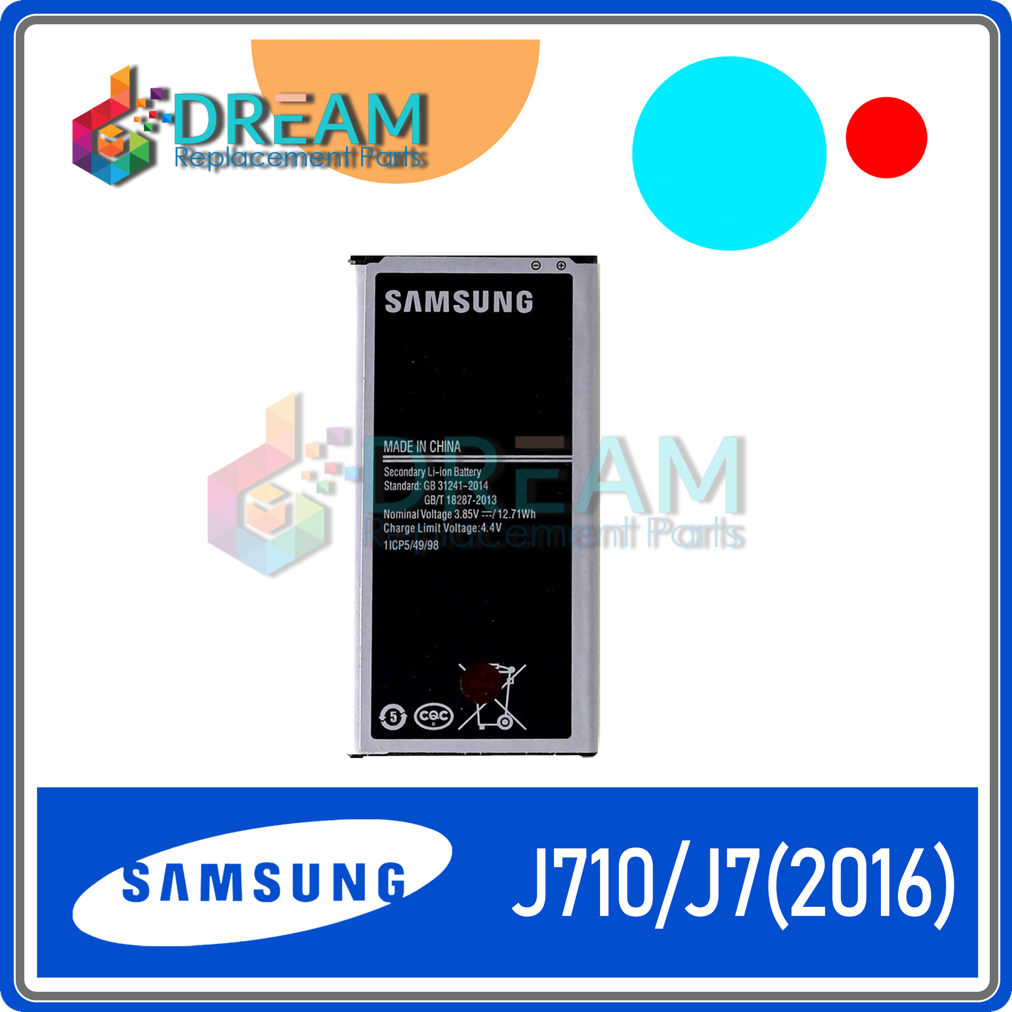 แบตเตอรี่ Samsung galaxy J710/J7(2016) Battery แบต J710 มีประกัน 6 ...