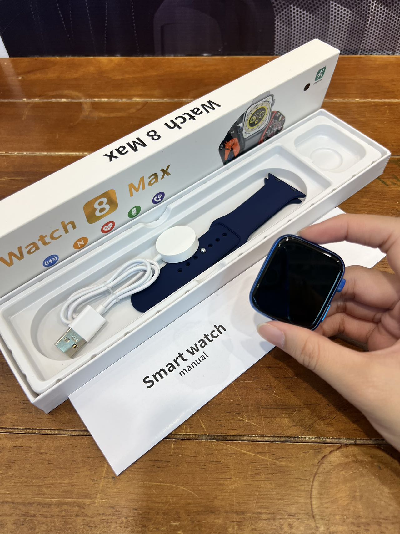 นาฬิกา watch 8 Max นาฬิกา Smartwatch สัมผัสได้เต็มจอ รองรับภาษาไทย ...