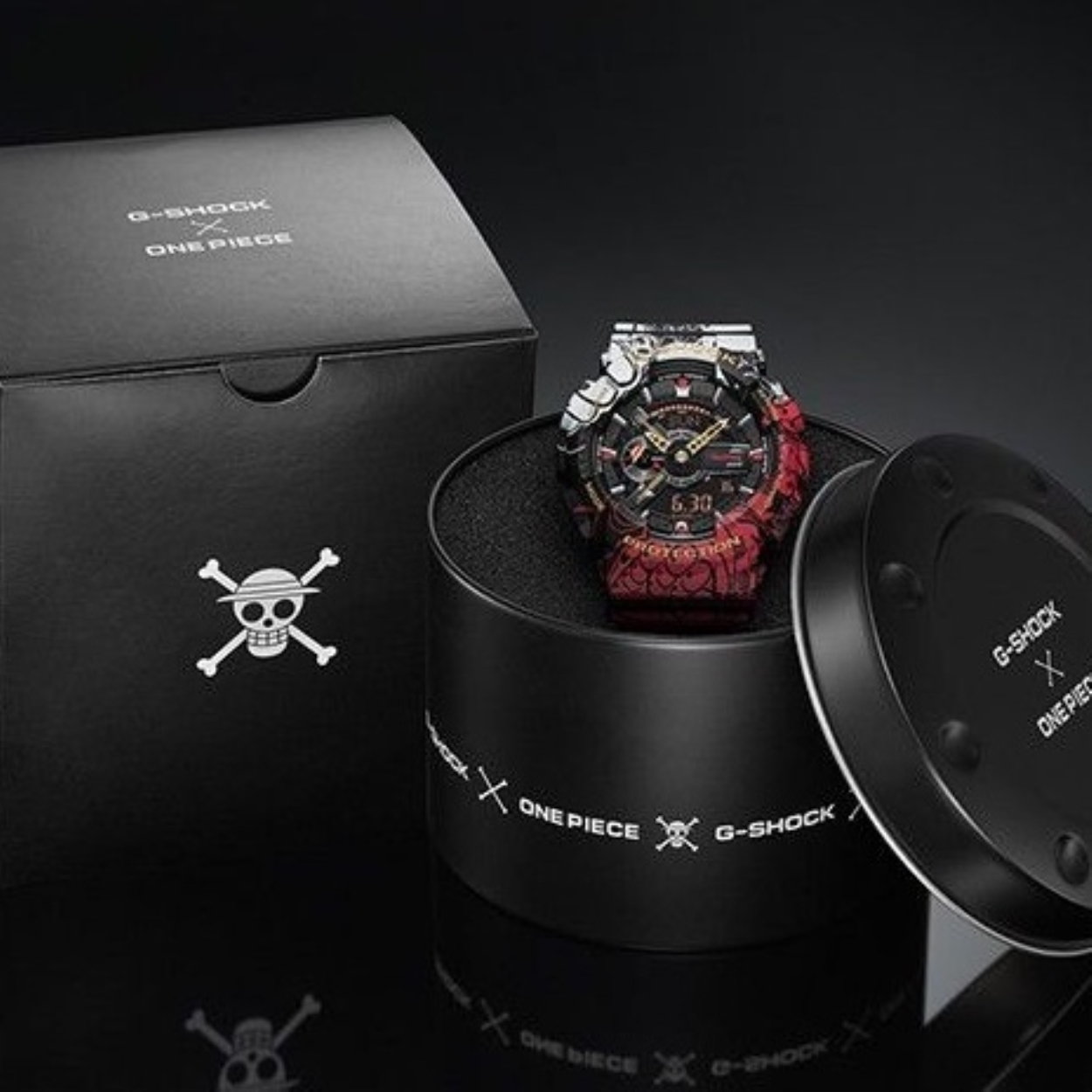 นาฬิกา Casio G-Shock ONE PIECE ของผู้ชาย ครบเซ็ต ซื้อเป็นของขวัญคุ้ม ...