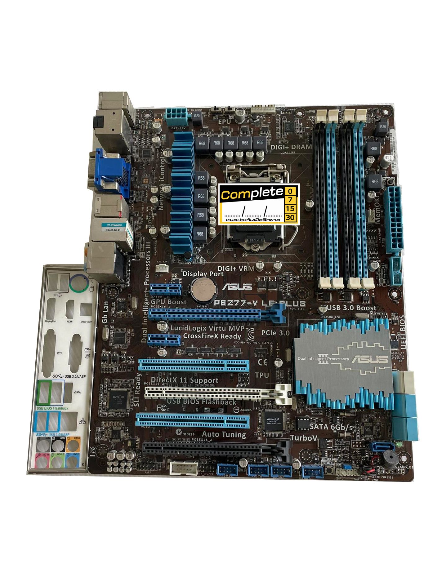 เมนบอร์ด(Mainboard)AsusP8Z77-VLEPLUS(Socket1155) - Ccomplete - ThaiPick