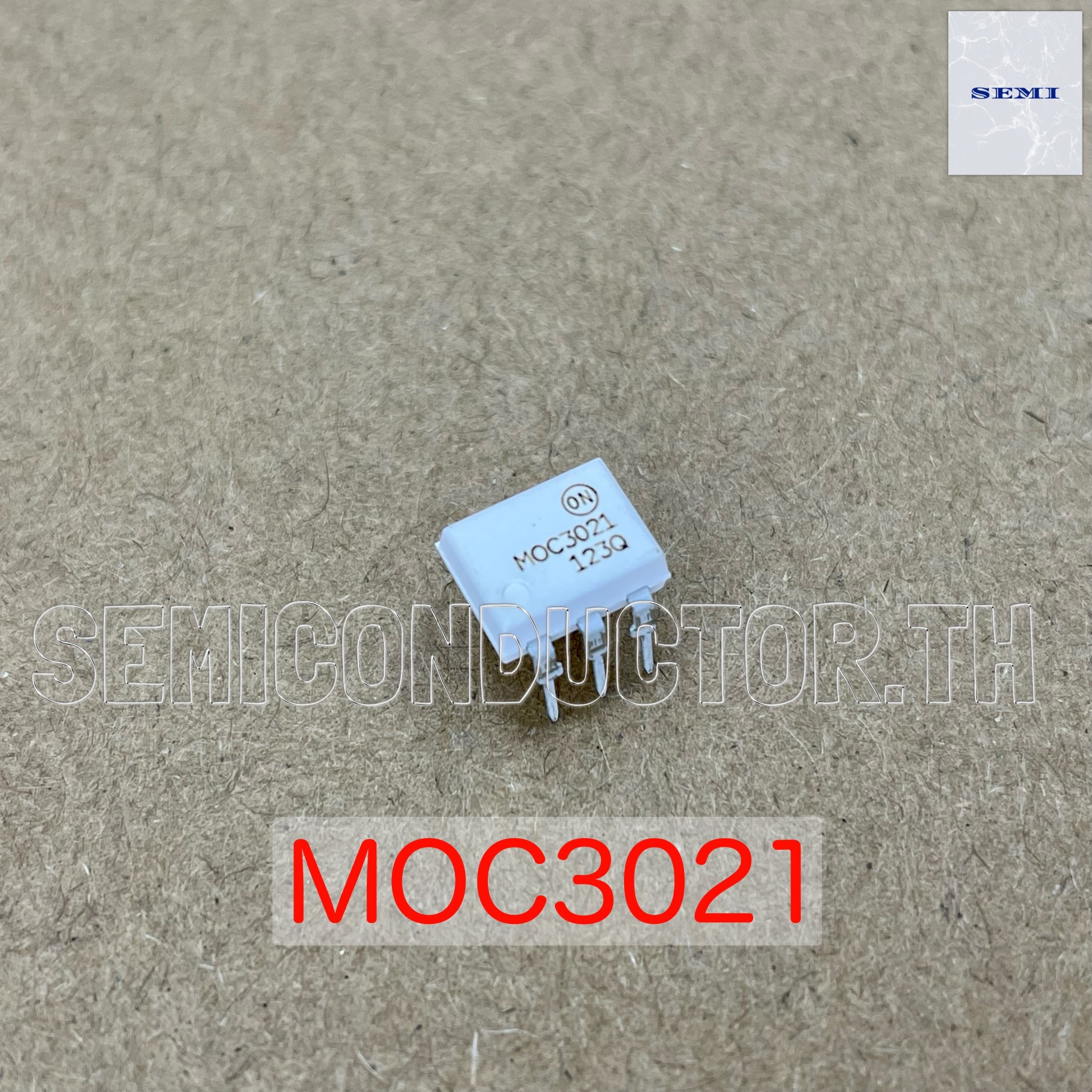 MOC3021 MOC3023 Random-Phase Triac Driver Output Optocoupler DIP-6 - SEMICONDUCTOR.TH - ThaiPick