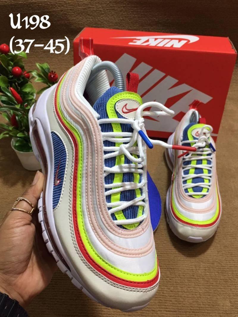 รองเท้า Air max 97 Rainbow (Full Boxset) จัดส่งฟรี รองเท้าผู้หญิง ...