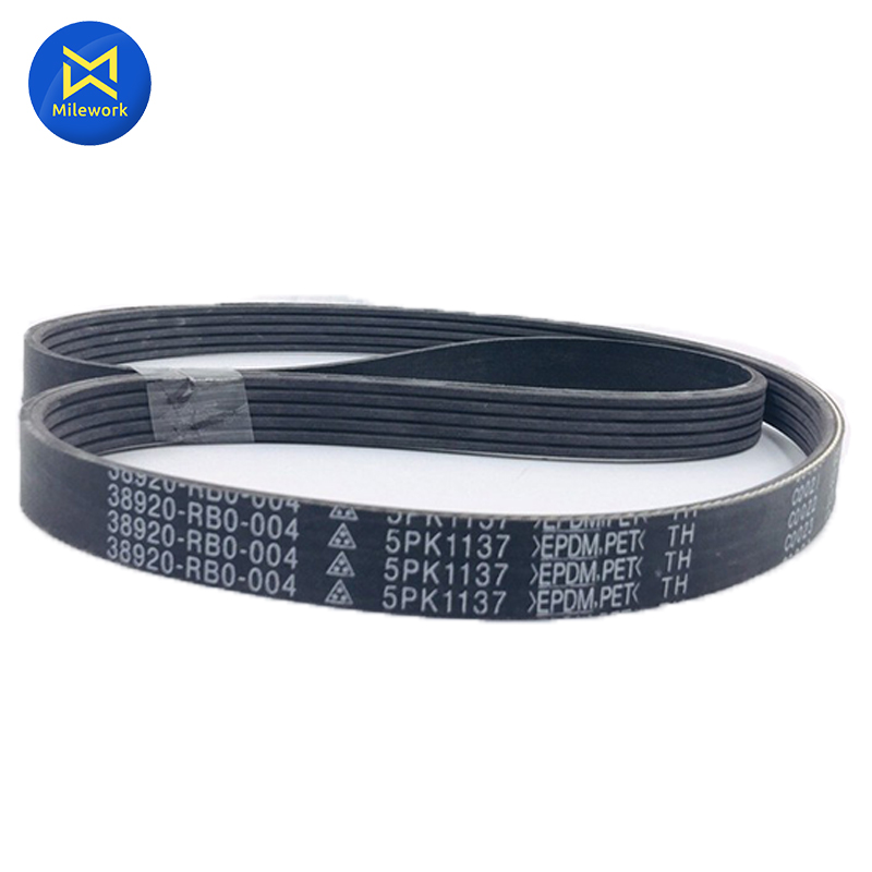 สายพานแอร์ JAZZ ปี 2010-2013 5PK1137 แท้ห้างHONDA(38920-RB0-004 ...