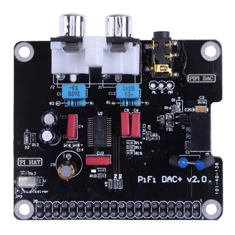 Hifi Dac Audio Sound Card Module for Raspberry Pi B+ for Raspberry Pi 2 Model B I2S 384Khz with ...