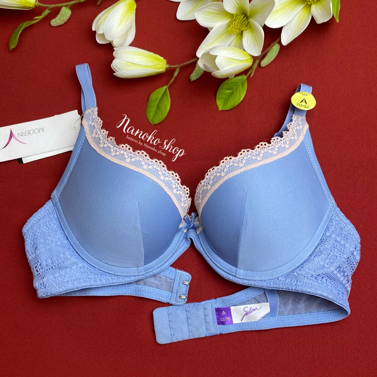32A,32B,32C เสื้อในซาบีน่า (มีโครง) รุ่น MODERN V รหัส SBI888BL ...