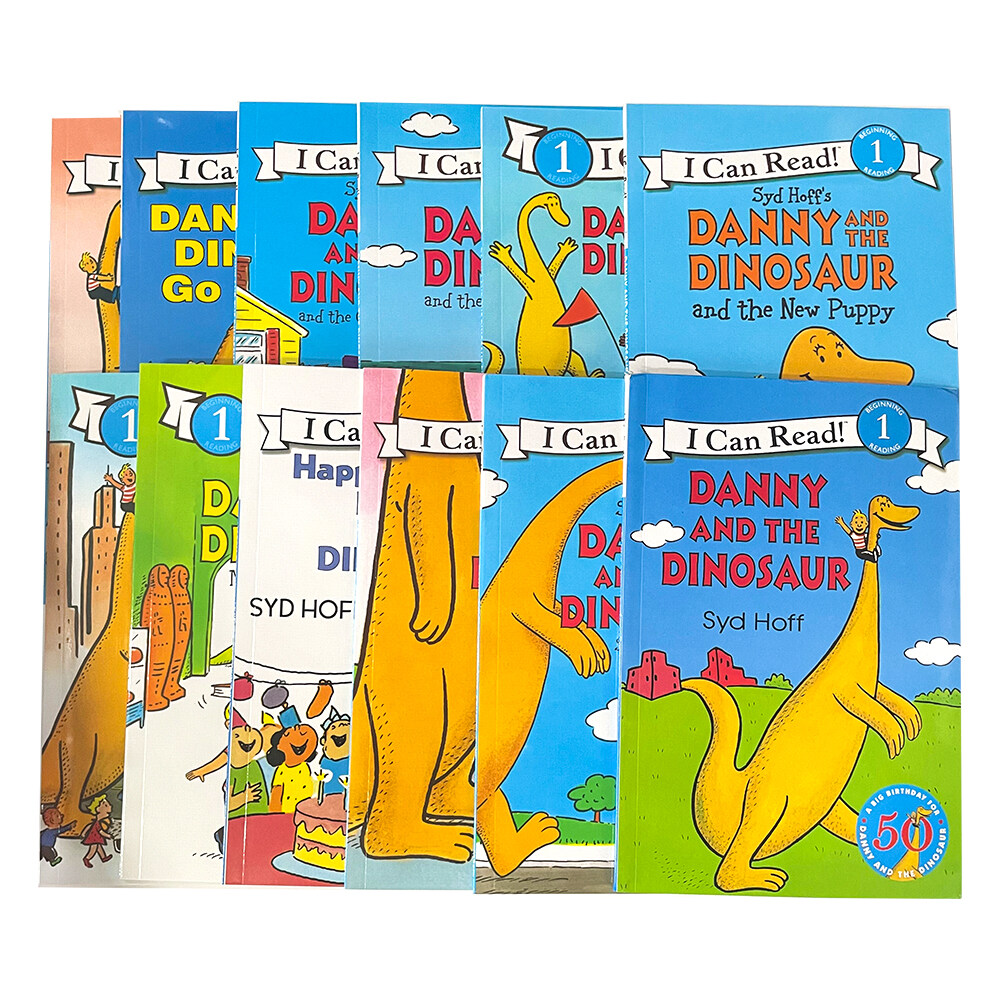 12 หนังสือ ภาษาอังกฤษ Level 1 I Can Read Story Book By Syd Hoff ...