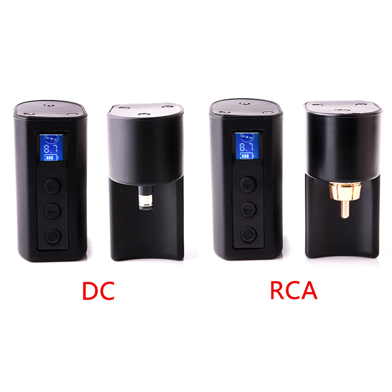 Aokago 1Pcs DCRCA Wireless Battery Pack Adapter Power Tattoo Rotary ...