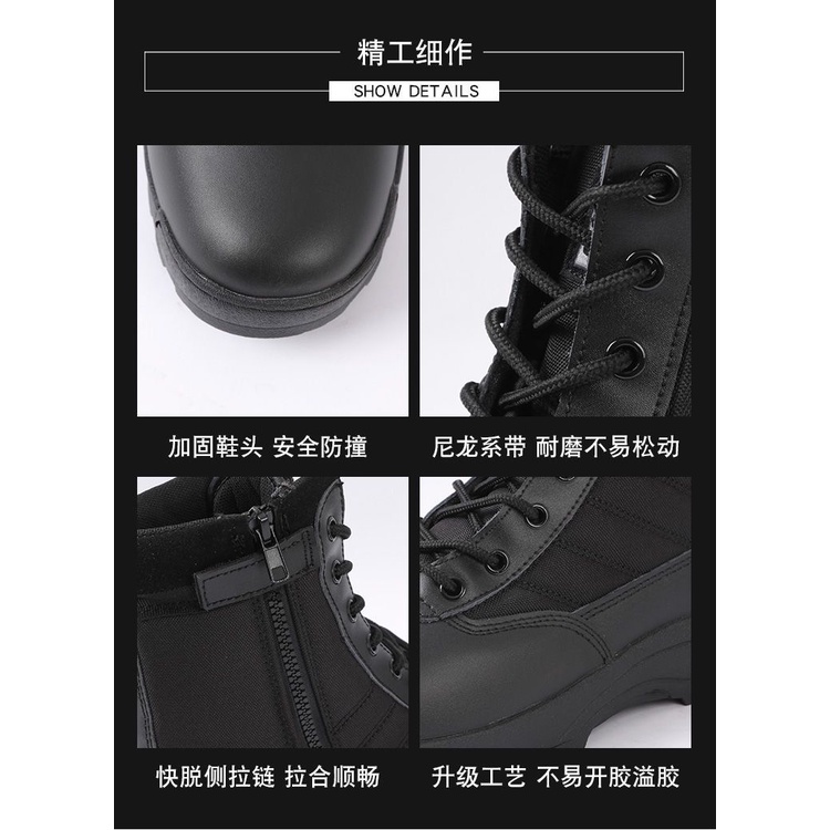 Special offer 1028 Spartan Army neutral tactical boots SWAT boots ...