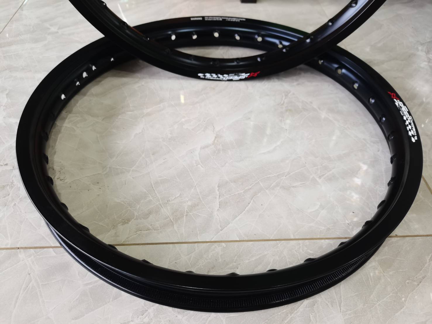 ขอบล้อ1.20x17 (อาร์กอน1คู่)ของแท้ 100%จากโรงงาน BOUSHI และ X-SPEED ...