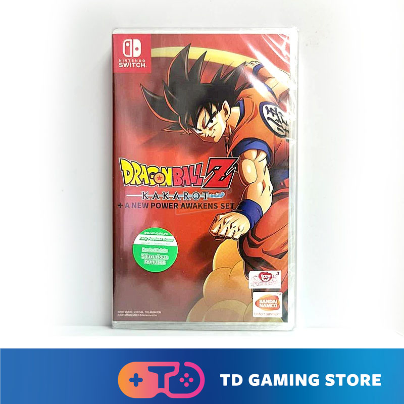 NINTENDO SWITCH DRAGON BALL Z KAKAROT+ A NEW POWER AWAKENS SET [มีซับ ...