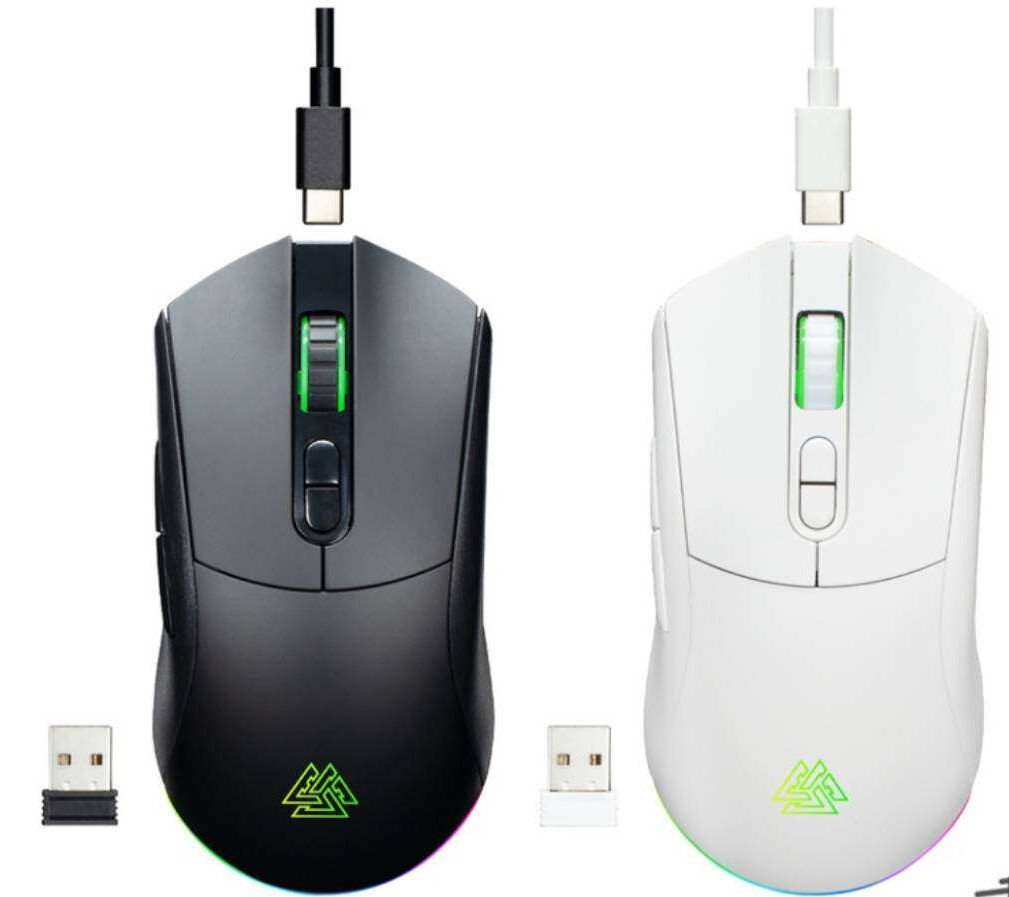เม้าส์สำหรับเล่นเกมส์ EGA GAMING MOUSE TYPE M7 RGB WHITE (สีขาว) รับ ...
