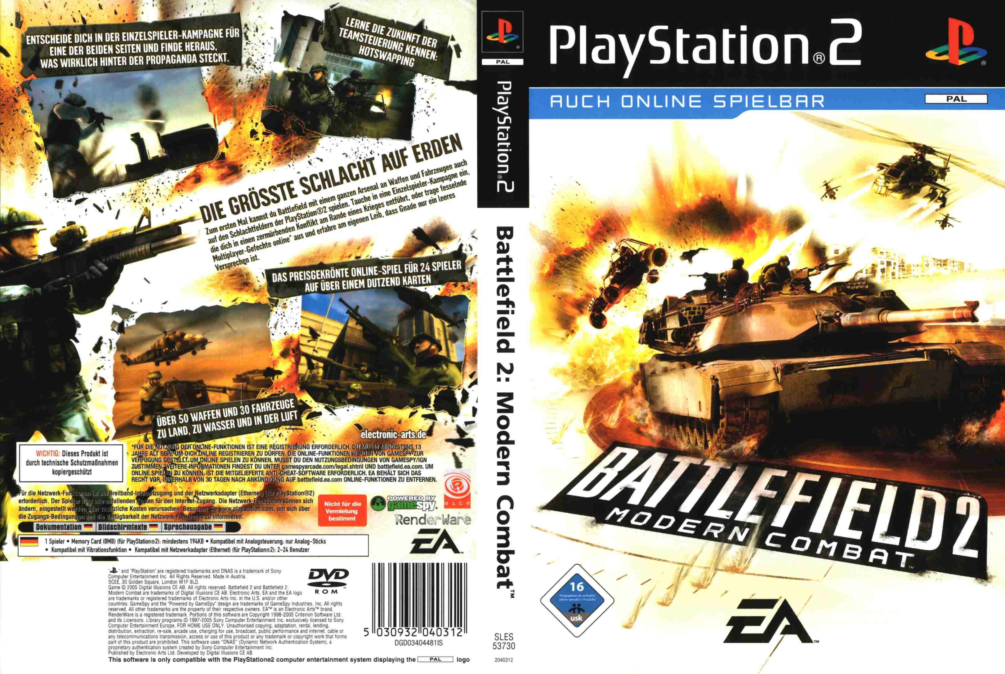 แผ่นเกมส์ PS2 Battlefield 2 Modern Combat คุณภาพ ส่งไว | Lazada.co.th