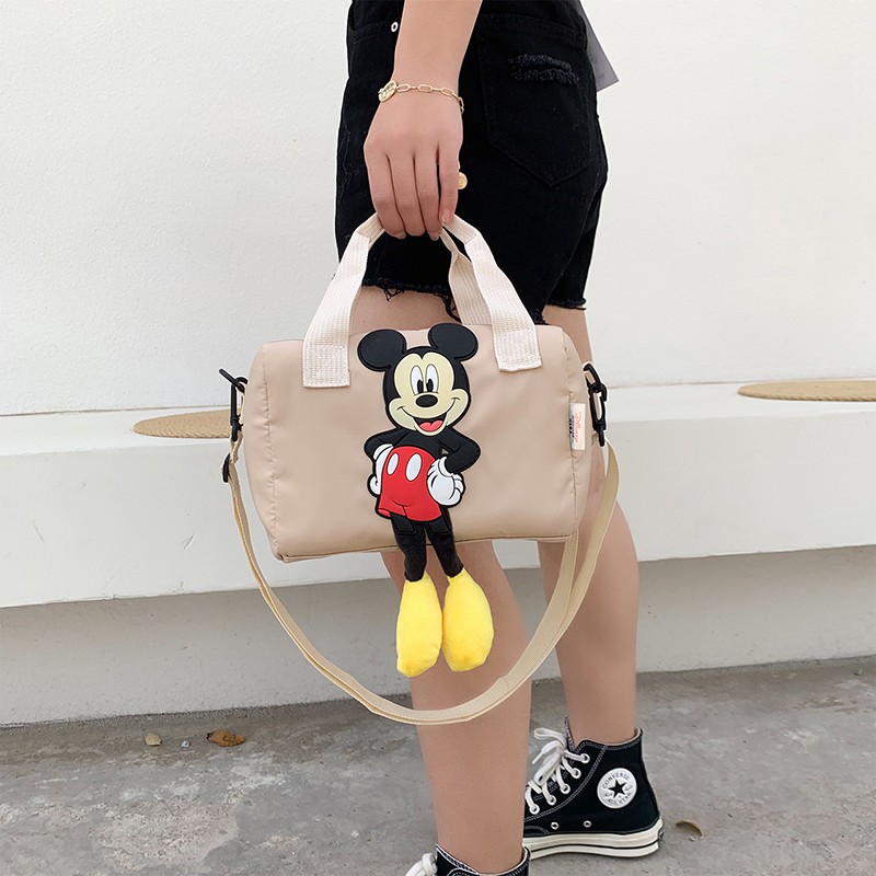 [Ready Stock] Mickey Bags New Style Cartoon Fashion Boston Girls ...