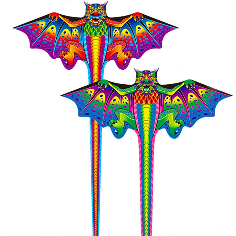 free shipping 3d dragon kite for kids kite nylon toys flying eagle ...